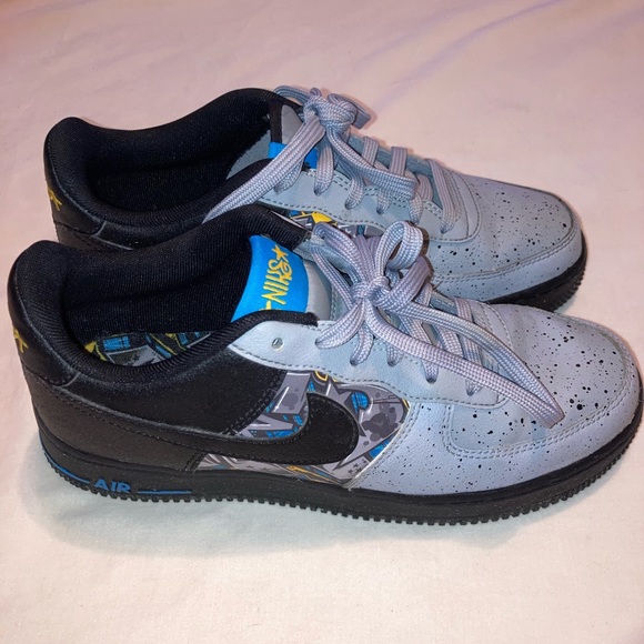 Nike | Shoes | Nike Boys Air Force Low Lv8 Gs Graffiti Graphics ...